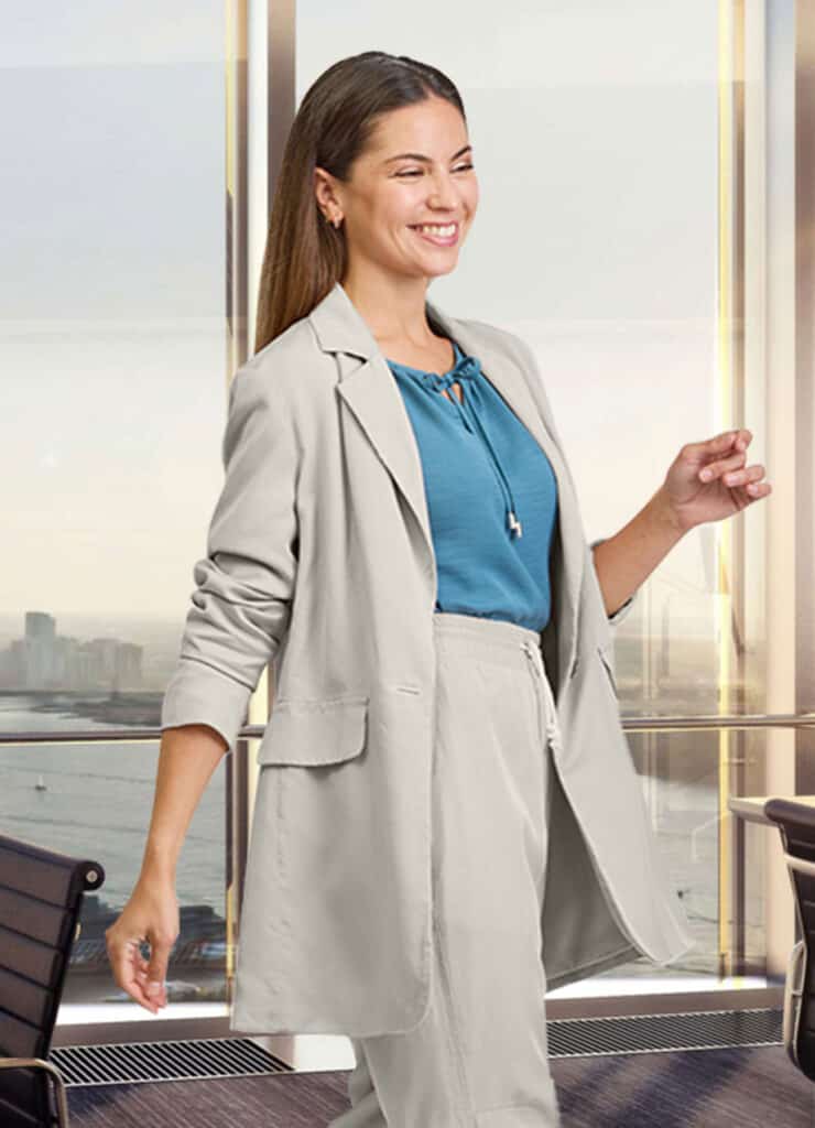 NO7092 Women's Long Jacket | Bolzonella Divise